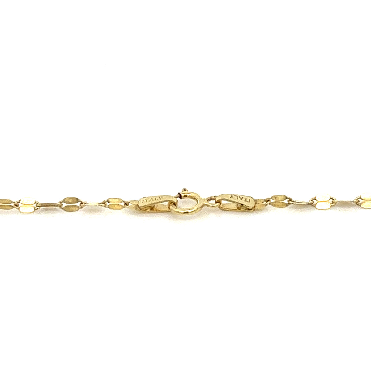 14K solid gold disco chain necklace – workshopunderground.com